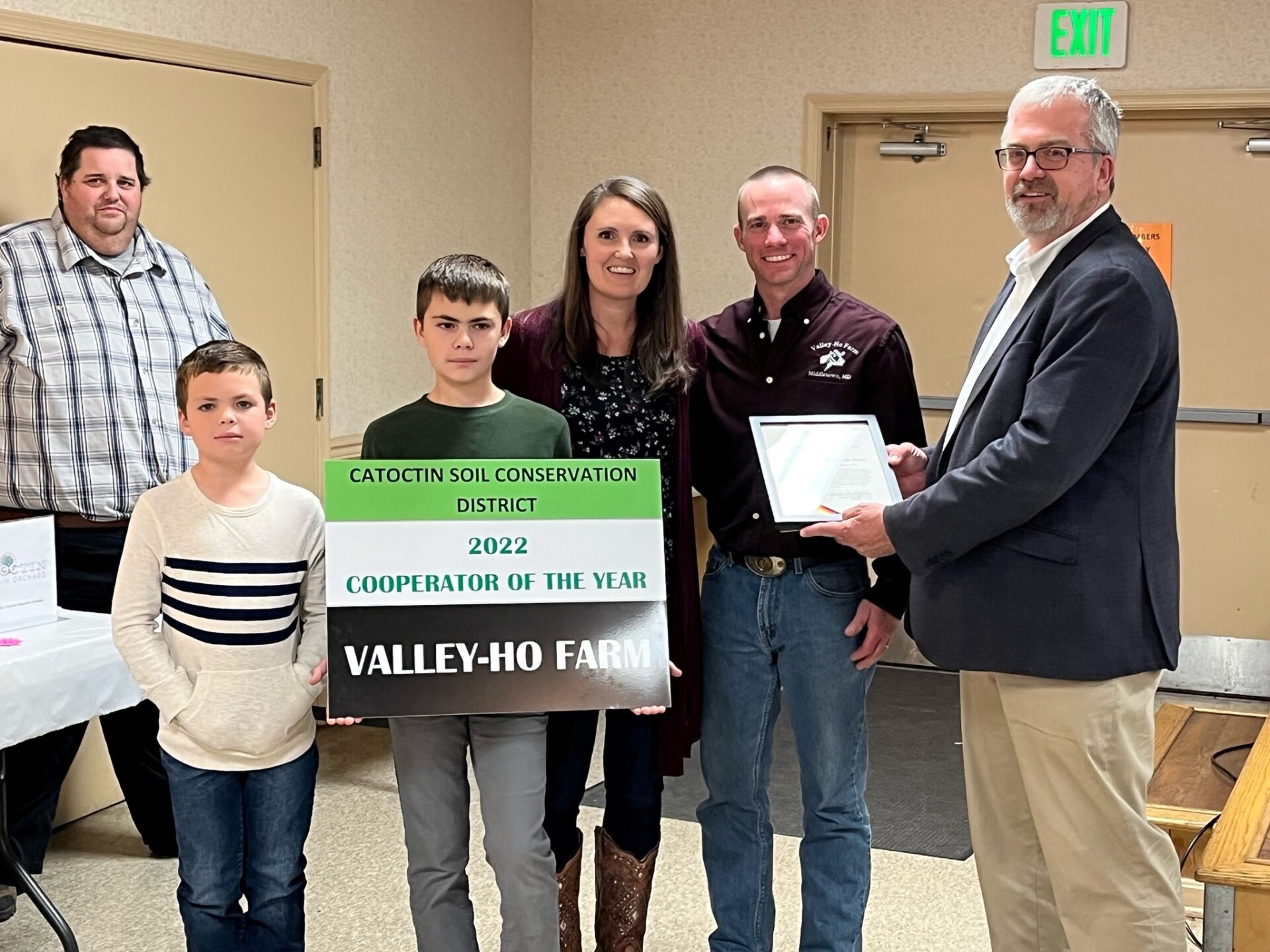 2022 Catoctin SCD Cooperator of the Year- The Derr Family – Frederick ...